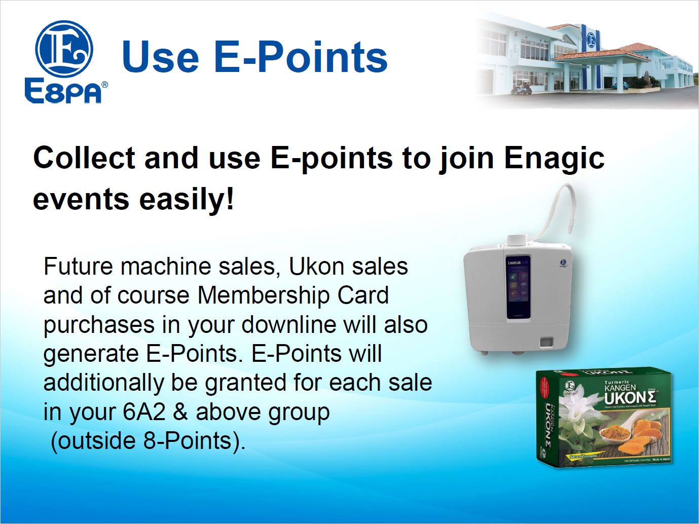 Enagic 8 Prosperity Association